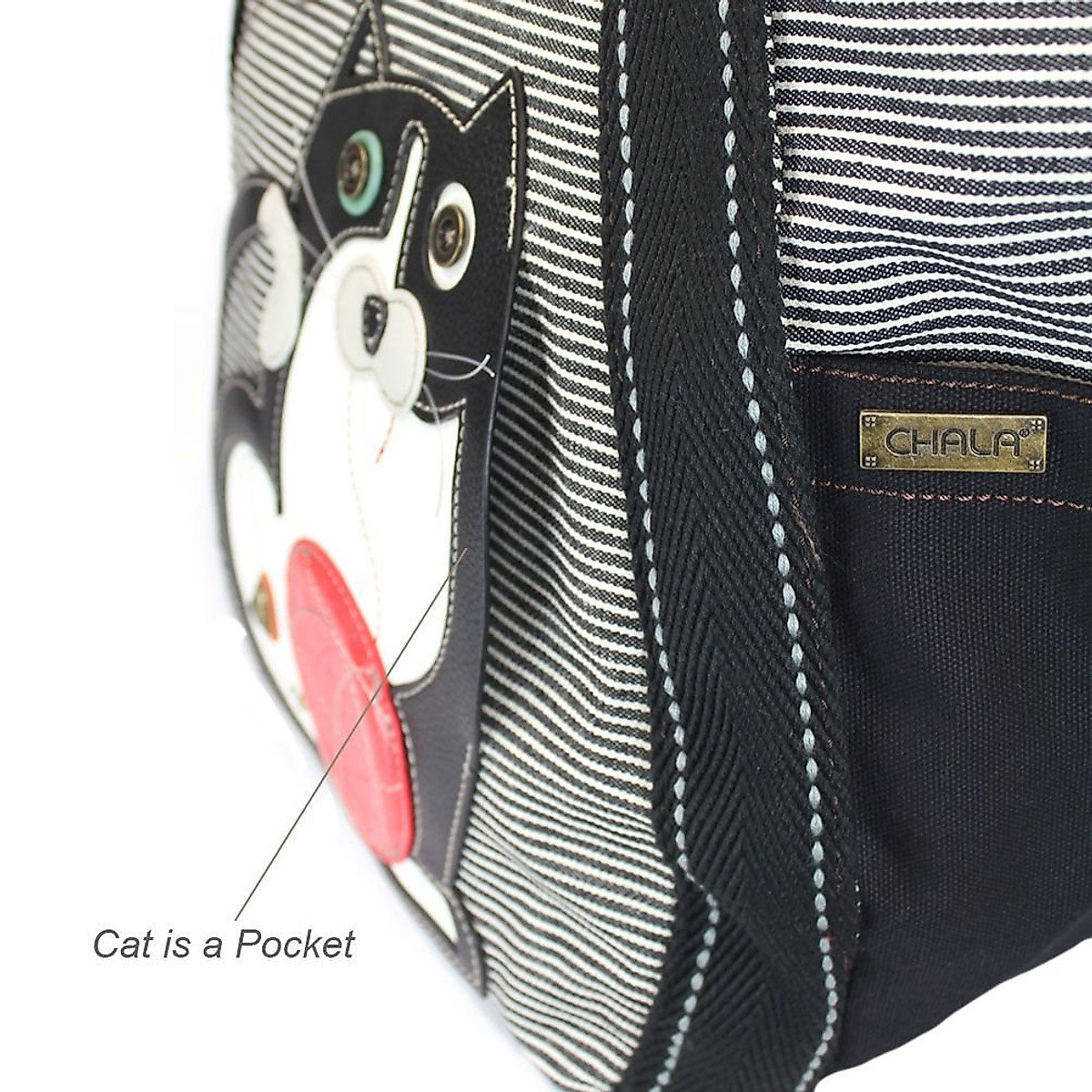 Chala Fat Cat Carryall Zip Tote