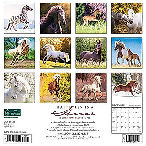 Happiness is a Horse 2021 Wall Calendar