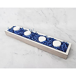 MagicWater Supply Crinkle Cut Paper Shred Filler (1/2 LB) for Gift Wrapping & Basket Filling - Royal Blue