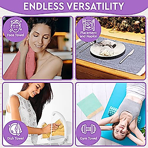 ZAGREUS Turkish Hand Towel Set of 6-100% Cotton 15 x 24- Bathroom Hand Towels & Decorative Hand Towels for Bathroom- Spring Kitchen Towels- Farmhouse Boho Kitchen Dish Tea Towels- Housewarming Gift