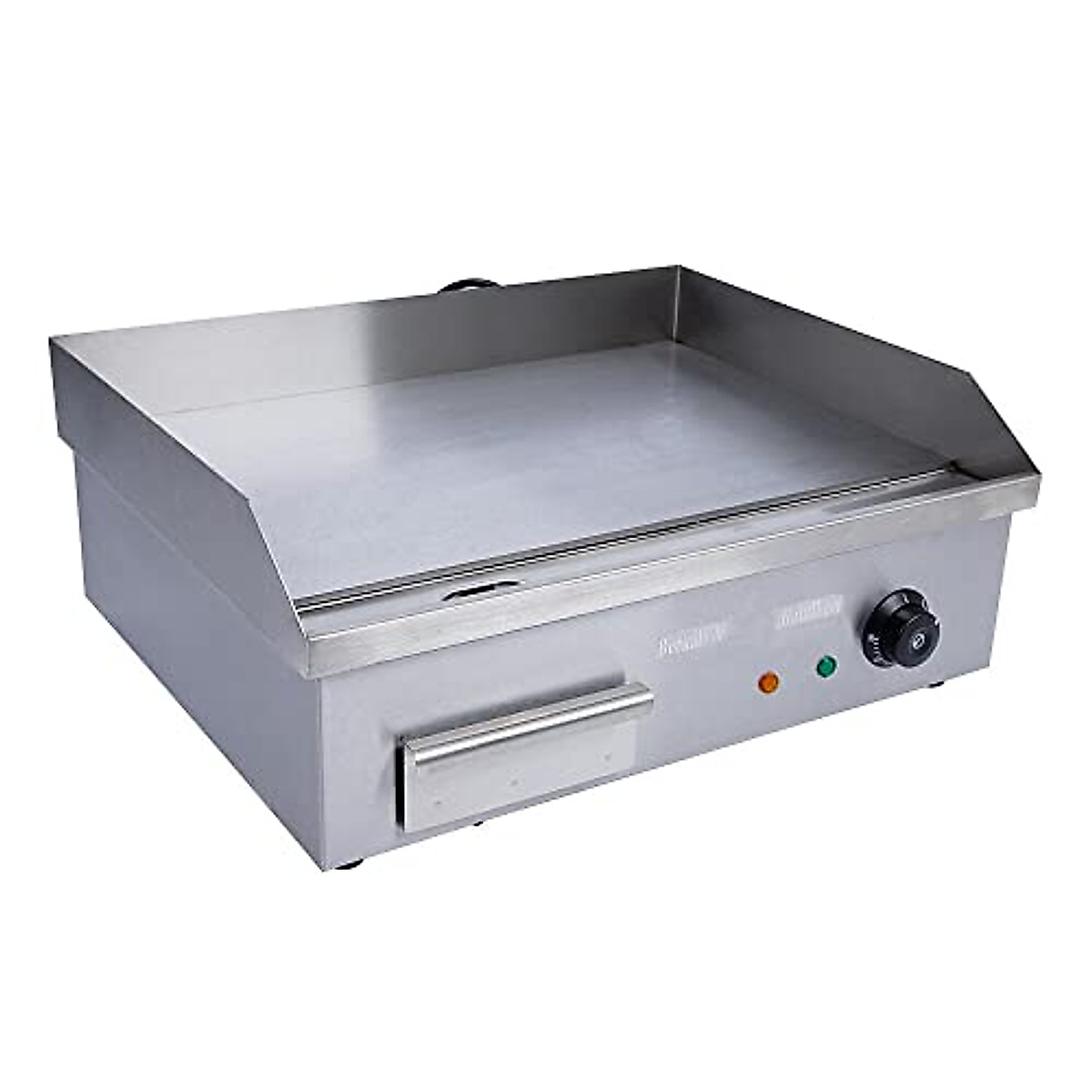 3000W Commercial Griddle,22"x14”Electric Griddles Grill,Commercial Flat Top Griddle Countertop Griddle Hot Plate BBQ Kitchen Stainless Steel Restaurant Grill Griddle Temperature Control 50°F-300°F