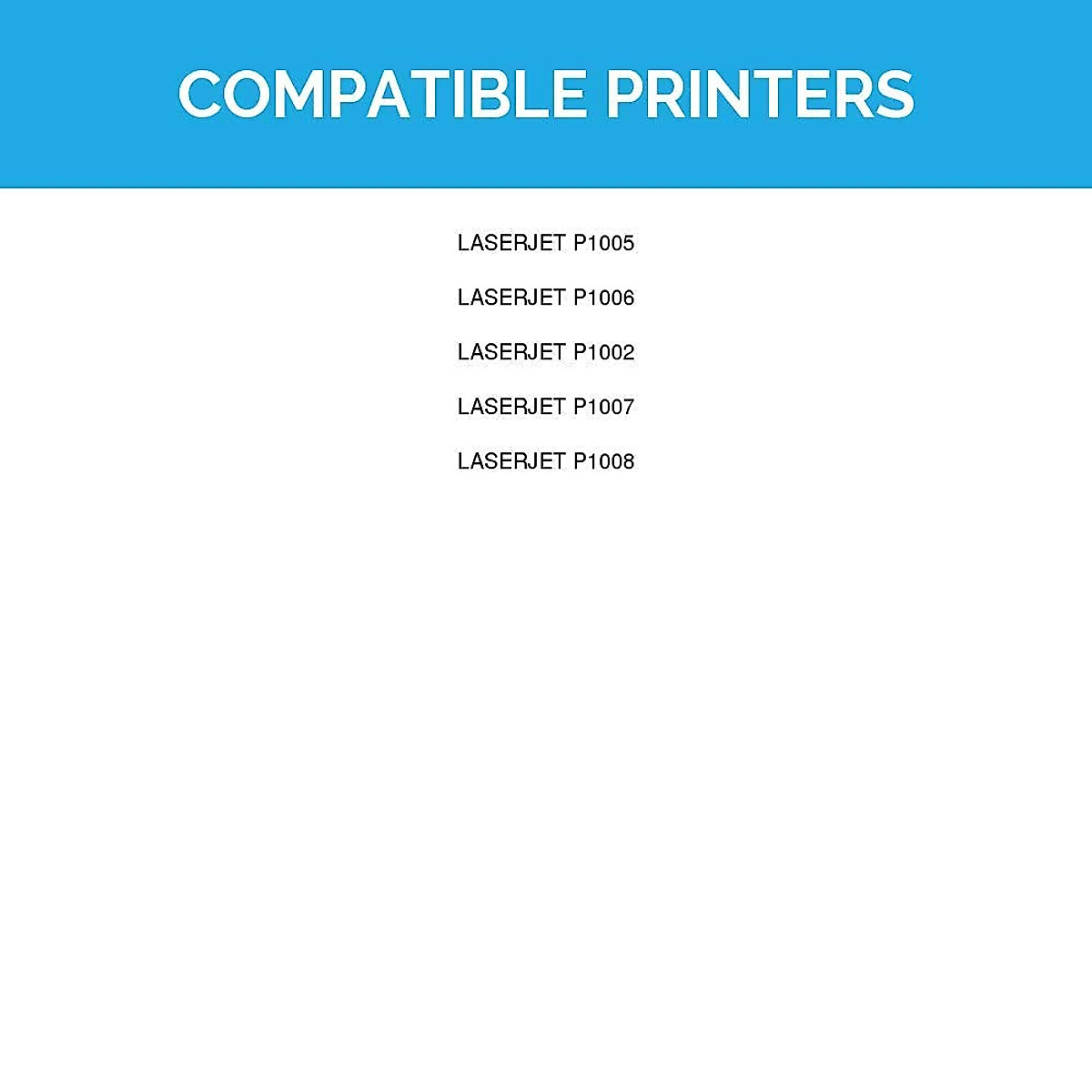 LD Products Compatible Toner Cartridge Replacements for HP 35A (Black, 2-Pack) for use in LaserJet: P1002, P1005, P1006, P1007 & P1008
