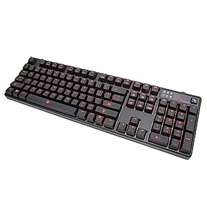 Tt eSPORTS Thermaltake Tt e Sports Poseidon Z RGB Software Controlled 16.8 Million Color Brown Switches Mechanical Gaming Keyboard KB-PZR-KBBRUS-01