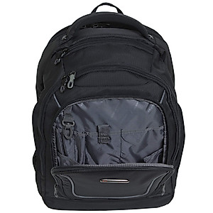 Alpine Swiss Oneida 15.6" Laptop Backpack With Tablet Sleeve & Mfg Warranty Black