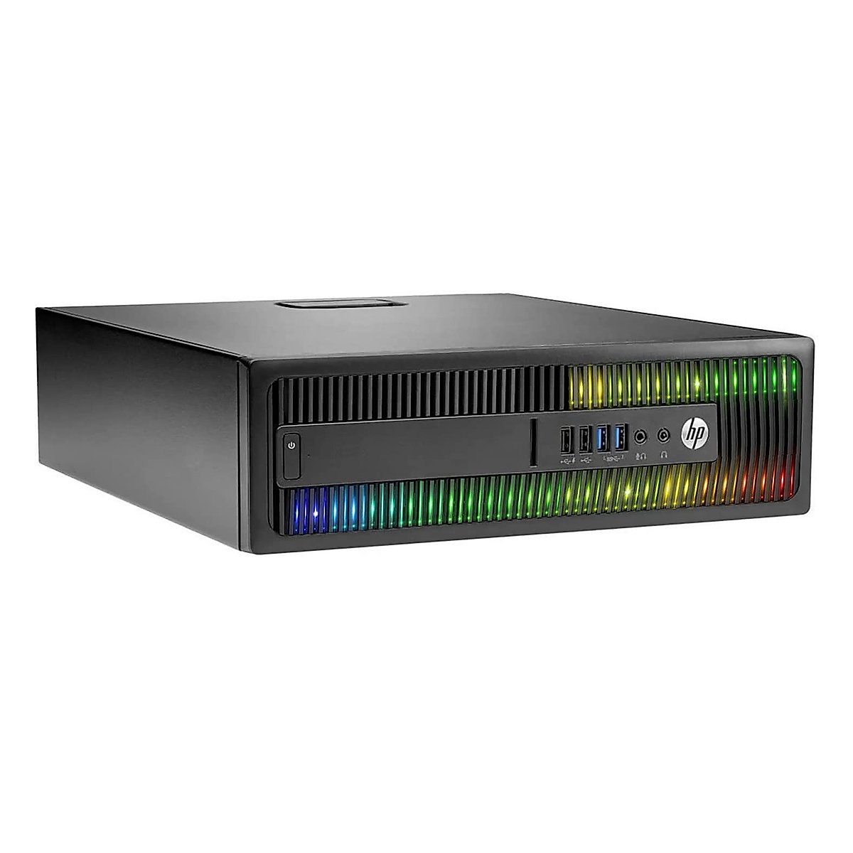 HP RGB Lights PC Desktop Computer Intel Core i7-6700 3.40Ghz Proccesor 32GB DDR4 Ram 1TB SSD, NVIDIA GeForce GT 1030 Graphics, Windows 10 Pro (Renewed)