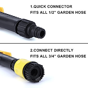 RV Water Heater Tank Rinser,Metal Tube Water Tank Flusher,Powerful Water Spray,Flushes and Removes Sediment and Scale from RV Water Heater (Flush Wand)