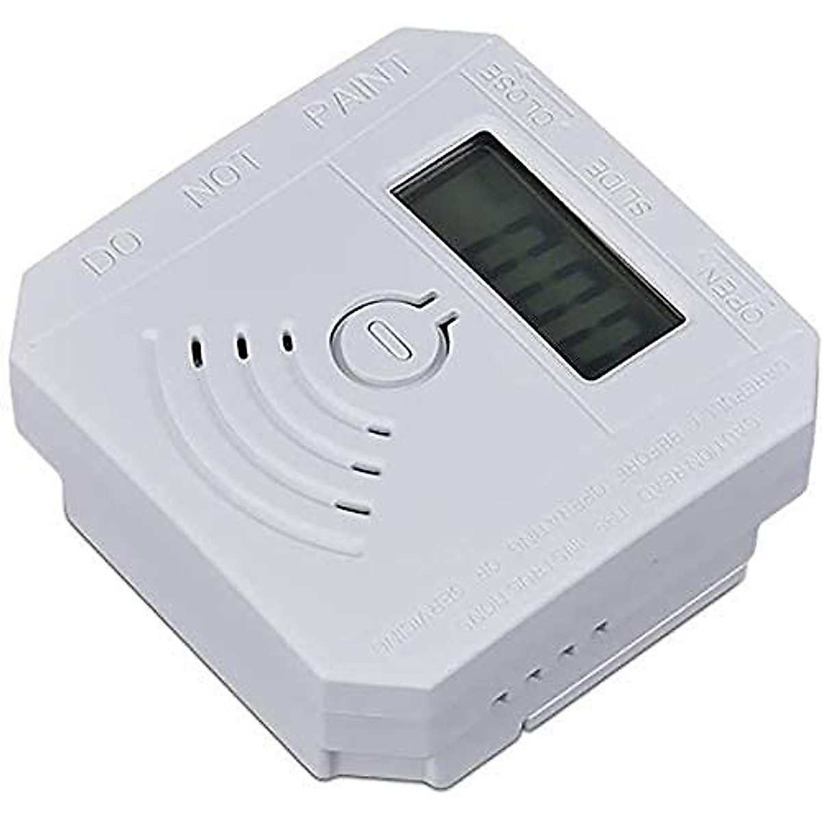 YMDJL Carbon Monoxide Detector 2 Pack, Battery Operated High Accuracy CO Alarm with Sound Warning and Digital LCD Display (2AAA Batteries NOT Included)