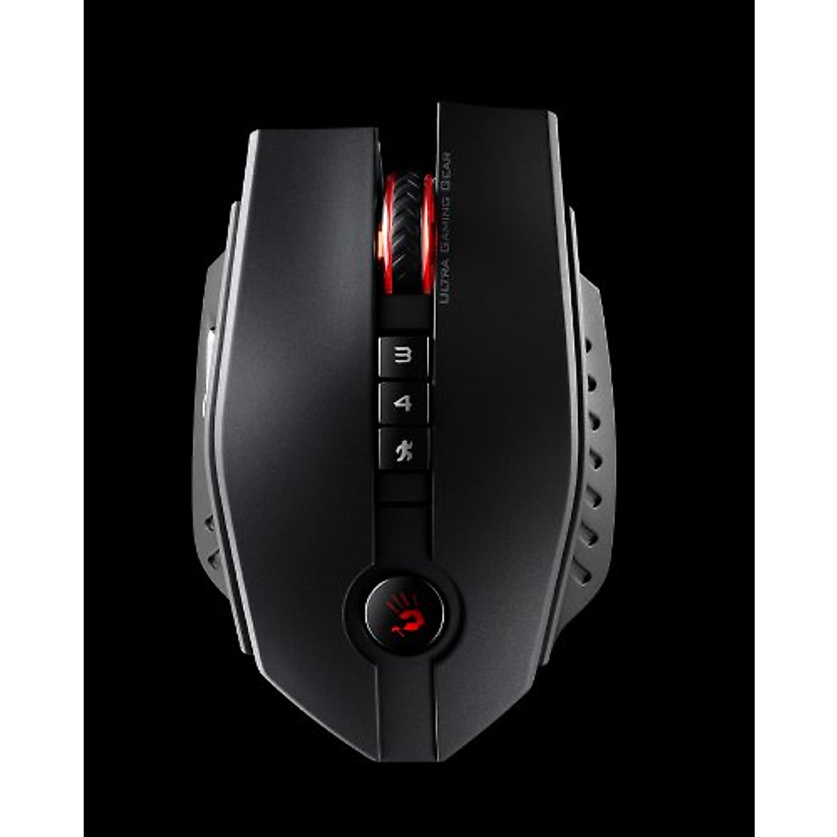ZL50 Sniper Edition Laser Wired Gaming Mouse - 11 Programmable Buttons - Light Strike Optical Switches and Wheel - X'Glide Mouse Feet - Adjustable 8200 CPI/DPI - Wired USB Black