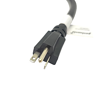 Parkworld 62282 RV Adapter Cord NEMA 5-20P to 14-50R Two Hots Bridged (ONLY Output 125V for RV, NOT for EV) 1.5 feet.
