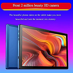 Tablet Android 9.0 Operating System 10.1-inch HD Display Octa Core Processor 4GB RAM and 32GB ROM TF Expansion Support Built-in WiFi Bluetooth GPS Tablet