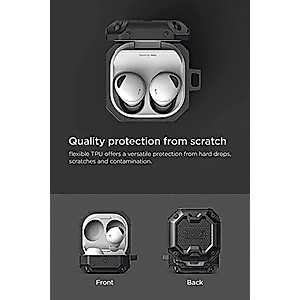 VRS Design Terra Guard Fit Buds Case for Galaxy Buds2 Pro (2022), Galaxy Buds 2 Case (2021), Galaxy Buds Pro Case (2021), Galaxy Buds Live Case (2020)