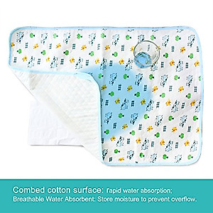 Urine pad - Diaper Changing Mat -vogpo Mattress Sheet Protector, Baby Mattress, Bed Wetting Pads, Pee Pads for Kids or Adults - Washable and Reusable- Waterproof & Breathable (B: 27.5x39.3In 1pcs)