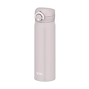 Thermos JNR-501LTD PGG Water Bottle, Vacuum Insulated Travel Mug, 16.9 fl oz (500 ml), Pink Greige