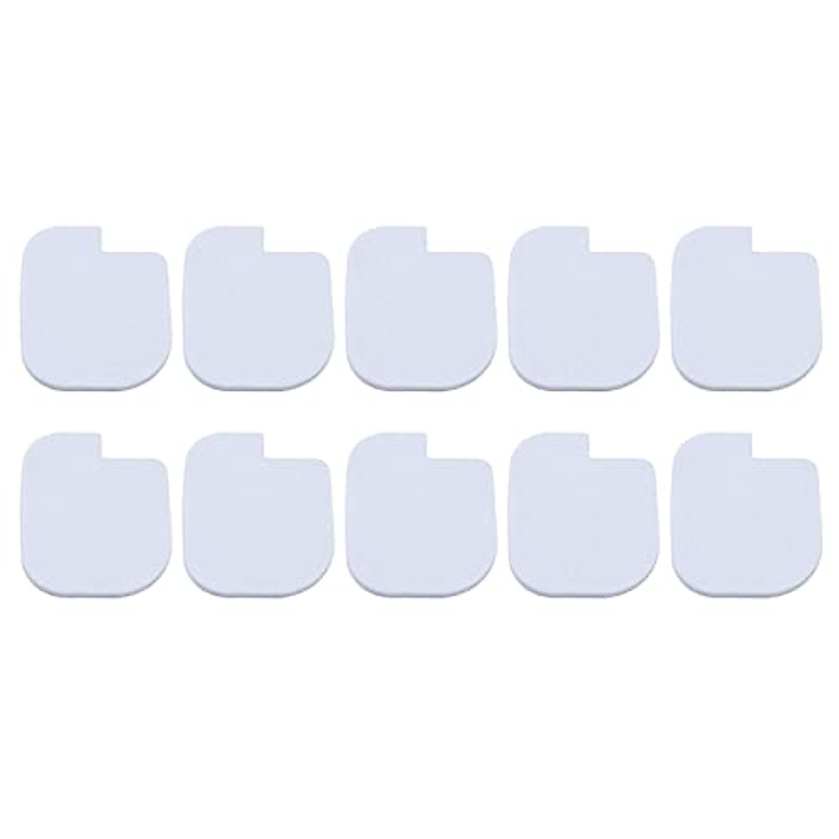 10Pcs Cotton Air Filter, High Accuracy Replacement Chainsaws Air Filter, for Poulan P3314 P3314WS P3314WSA P3416