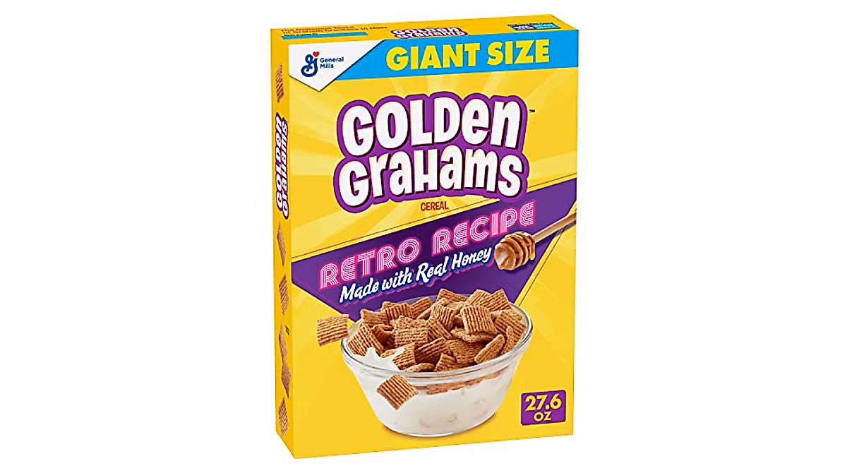 Golden Grahams Cereal - Tasty Whole Grain Breakfast