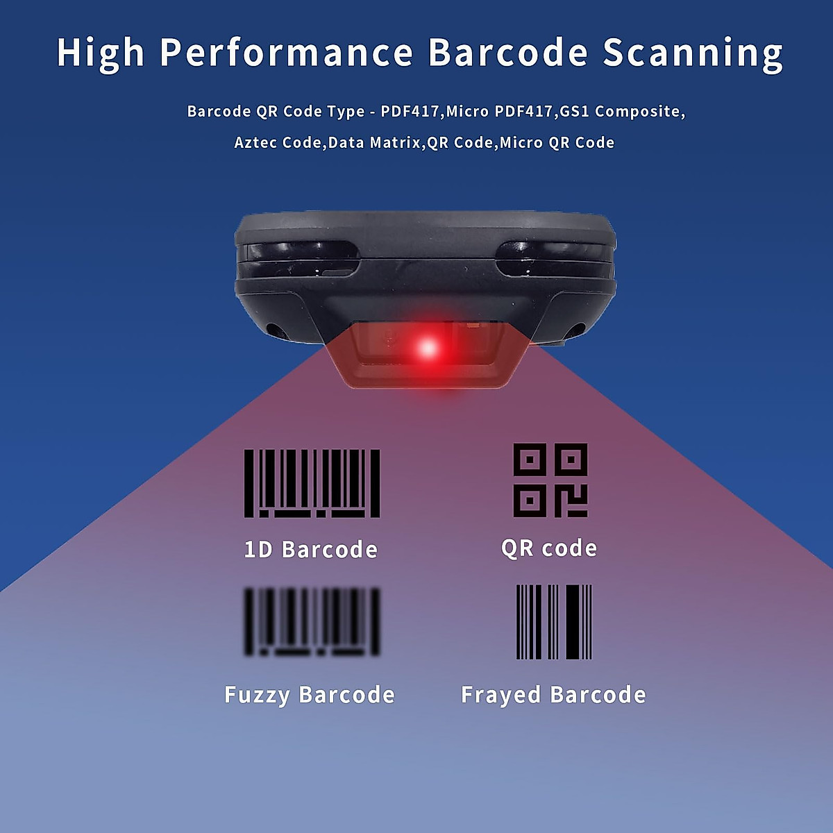 BISOFICE Android 13.0 2D Barcode Scanner PDA Handheld POS Terminal Data Collector Inventory Machine 4G WiFi BT Mobile Computer with 4 Inch Touchscreen 8MP Camera