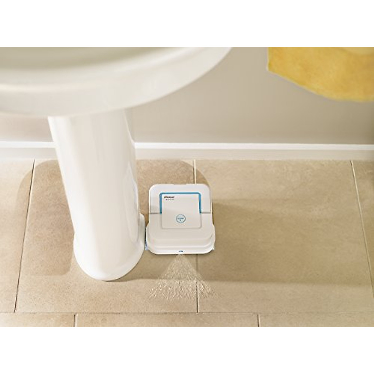 iRobot Braava Jet 240 Superior Robot Mop - App Enabled, Precision Jet Spray, Vibrating Cleaning Head,Wet and Damp Mopping,Dry Sweeping Modes