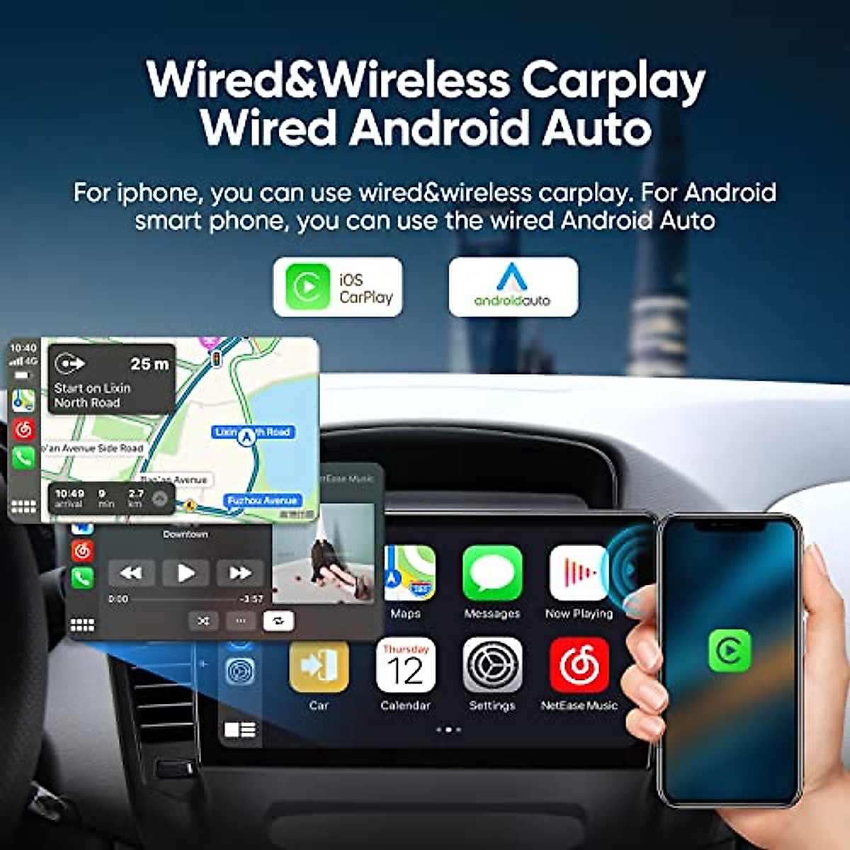 5G WiFi 8 Core (2G Ram 32G ROM) Car Stereo Radio 9 Inch for Chevrolet Cruze 2009-2015 with Carplay Android Auto,Android 10.0 NavigationSupport 48EQ Mirroring Airplay Rear Backup 1080P SWC