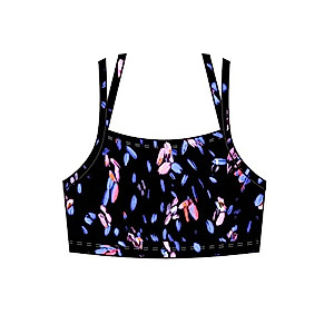 Bloch Girls' Remi X-Back Bra Top, Falling Petal, 16