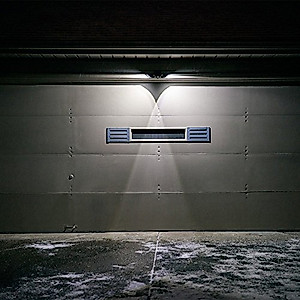 Beams MB3000 High Performance 500 Lumen Wireless Battery Powered Motion Sensing LED Dual Head Security Spotlight, Brown, 2-Pack