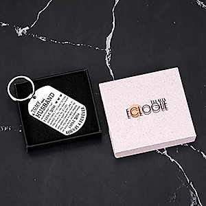 Valentines Day Gifts for Him Husband Gifts from Wife I Love You Keychain for Men Anniversary Engagement Christmas Wedding Birthday Gifts for Hubby Fiance Groom from Wifey Bride Fiancee Sentimental