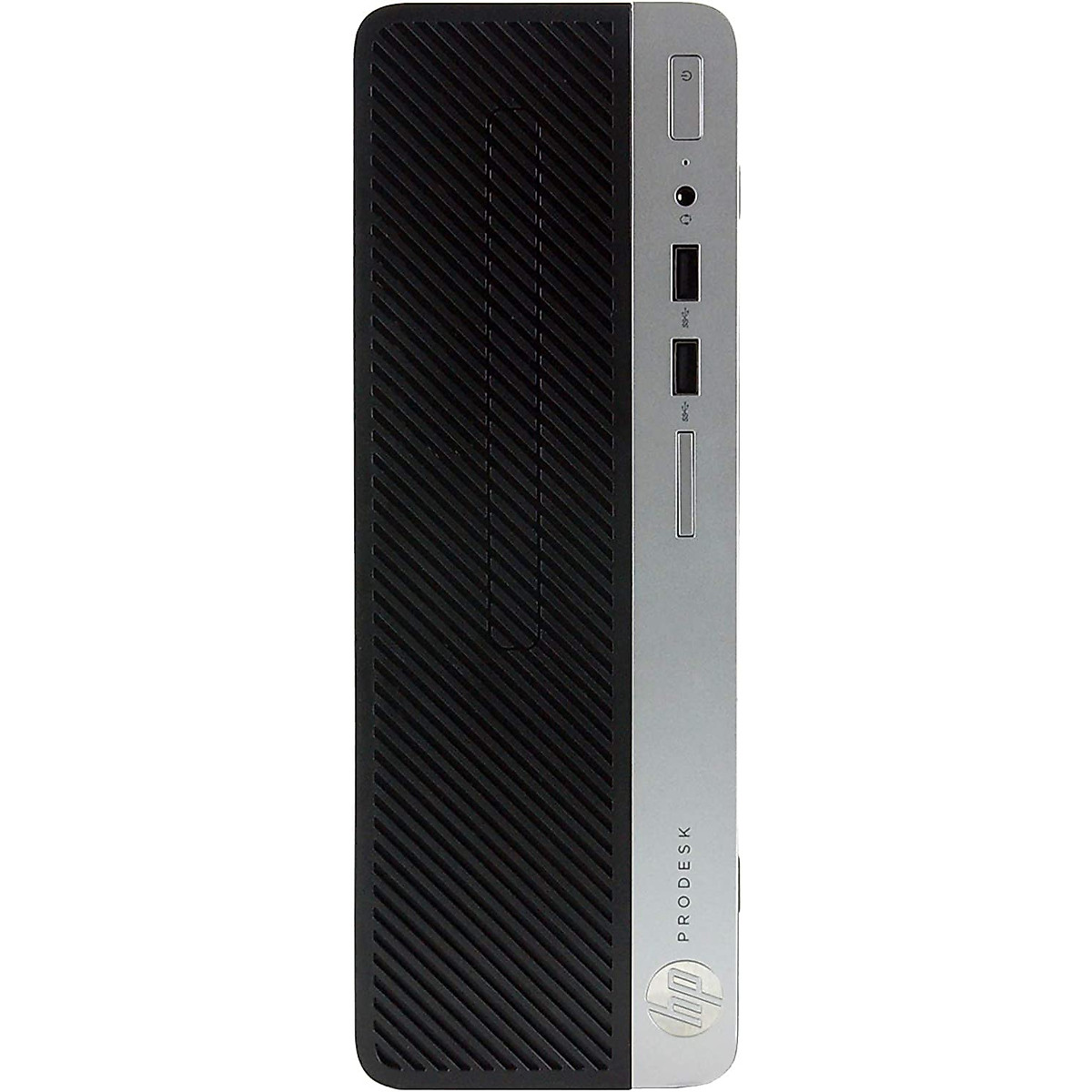 HP ProDesk 400G4 SFF Home and Business Desktop, Pentium G4400 3.4GHz, 16GB DDR4 RAM, 1TB SSD, DVD, VGA, Windows 10 Pro 64bit (Renewed), Black