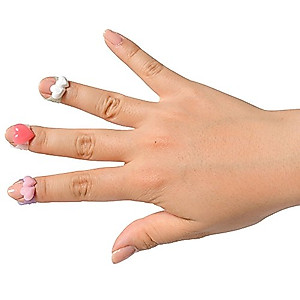 Plus「 Mekurikko」 Sweet M Size 35-904heart 2（Ring Finger Cots）[Turning Paper] Japan Import