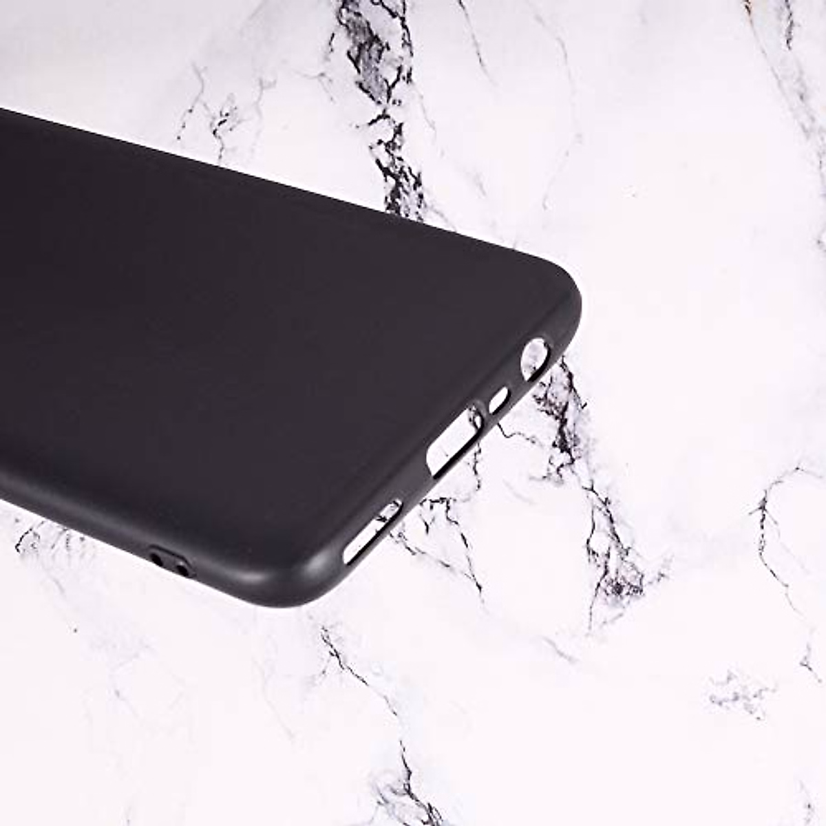 Shantime Oppo Realme 7 Case, Scratch Resistant Soft TPU Back Cover Shockproof Silicone Gel Rubber Bumper Anti-Fingerprints Full-Body Protective Case Cover for Oppo Realme 7 RMX2155 (White)