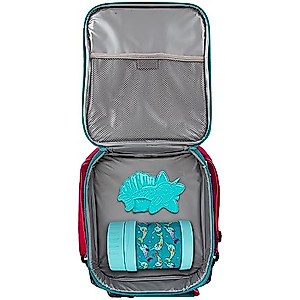 Convertible Soft Insulated Durable Lunch Bag For Kids - Zippered Outer Pocket - Adjustable Straps Convert to Backpack, Shoulder Bag or Lunch Box - Fresh food for hours, Back To School, Picnics, Travel