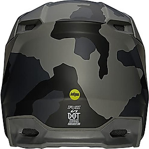 Fox Racing V1 Core Motocross Helmet, Trev Black Camo, Large