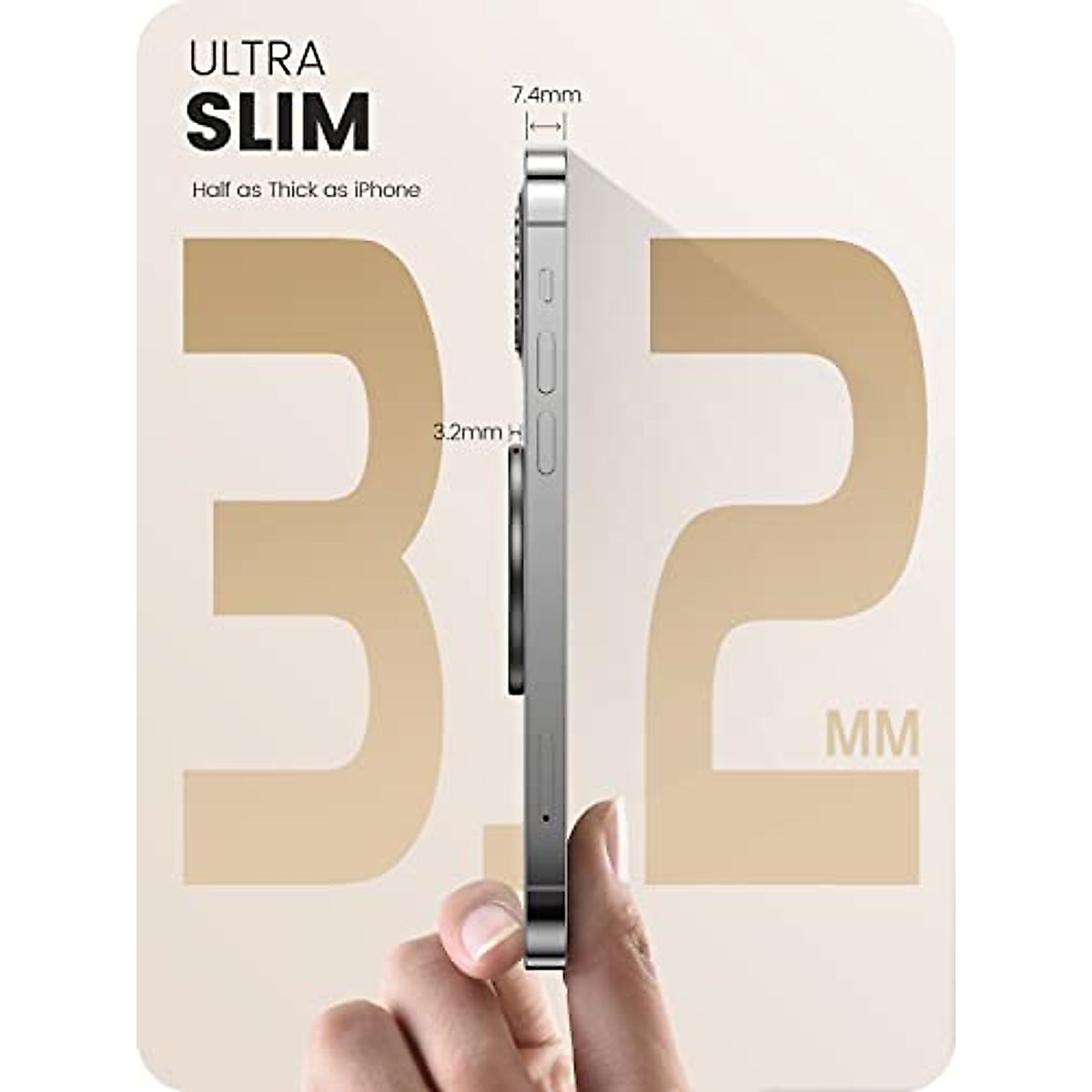 A-LuGei【Removable Wireless Charging】 MagSafe Ring, 【Foldable & Detachable】 Magnetic Cell Phone Ring Holder Finger Kickstand, 【14 Strong Magnets】 Phone Holder for Hand Mag Safe iPhone Ring Holder Grip