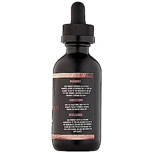 Sweet Drops Hair Regrowth Oil | Great for natural & protective styles | Combats Alopeica & Dandruff | Promotes Healthy hair & scalp | Family friendly (2 oz Glass Bottle w/dropper)