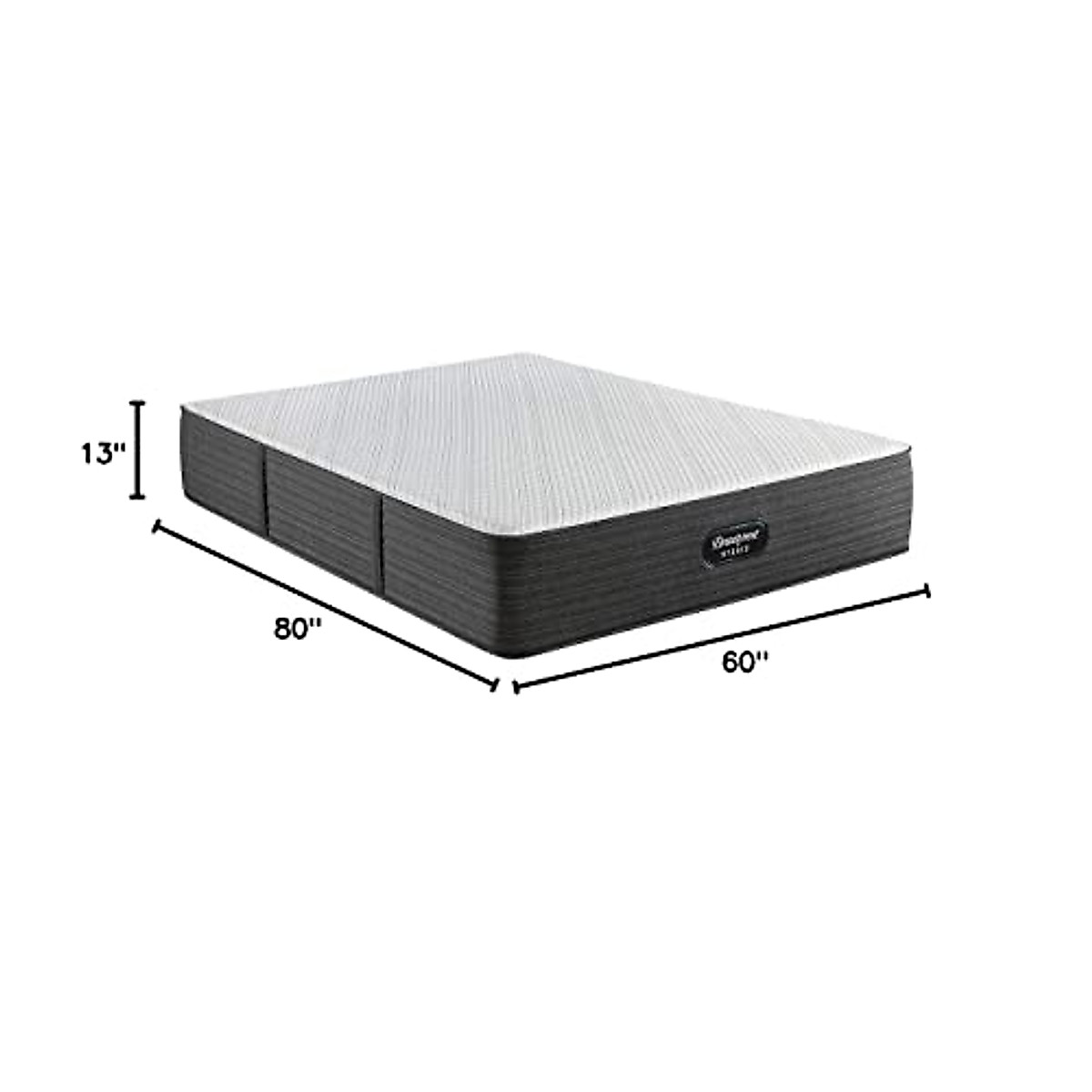 Beautyrest Hybrid 13" BRX1000-C Plush Innerspring Mattress, Queen