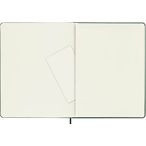 Moleskine Notebook, Extra Large, Ruled, Myrtle Green, Hard Cover (7.5 x 9.75)