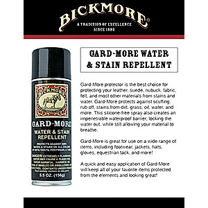 Bickmore Boot Care Kit - Bick 1 Bick 4 & Gard-More - Leather Lotion Cleaner Conditioner & Protector - for Cleaning Softening and Protecting Boots Shoes Handbags Purses Jackets and More