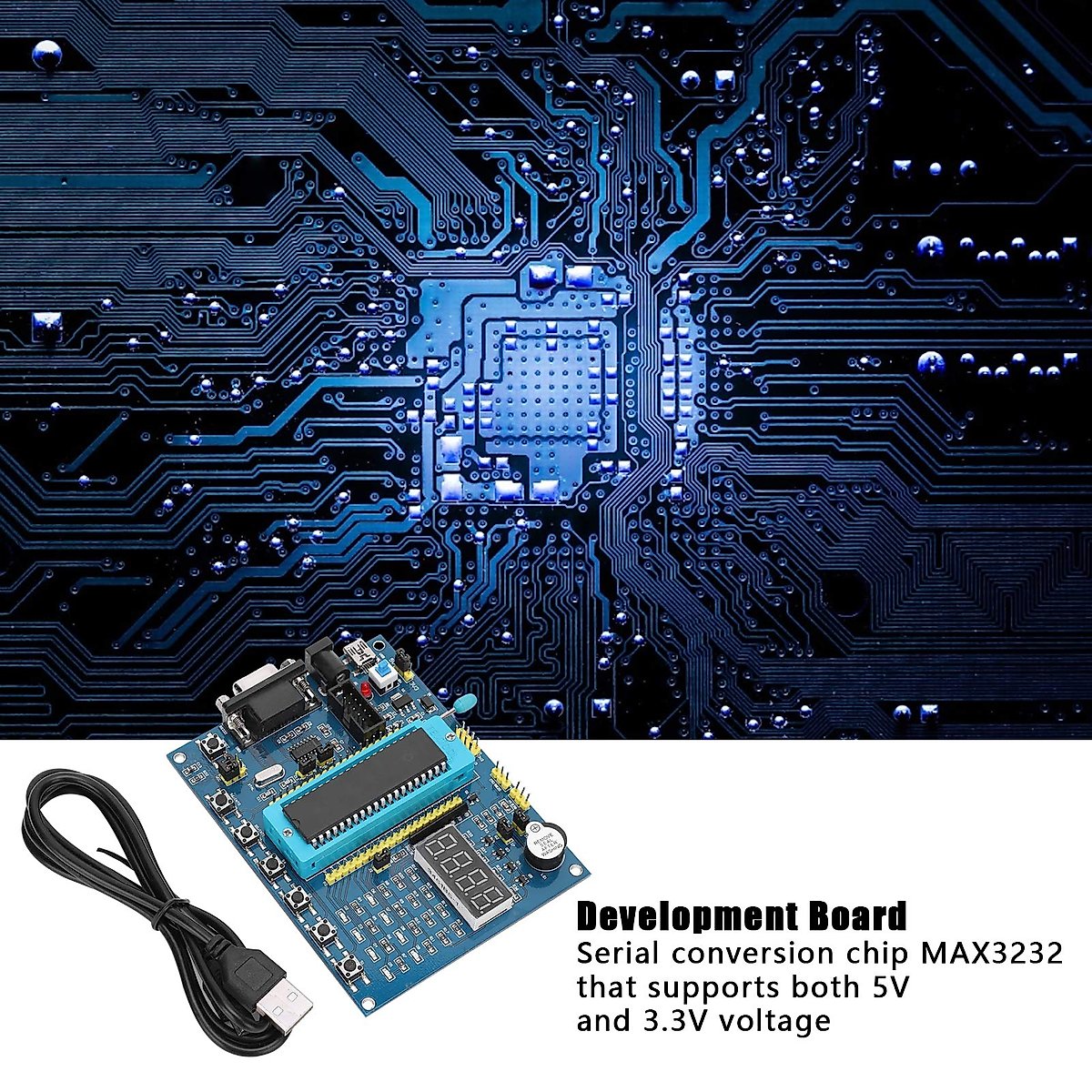Development Board 51 Microcomputer Module Electronic Component STC AVR 51 STC89C52RC 3-5V