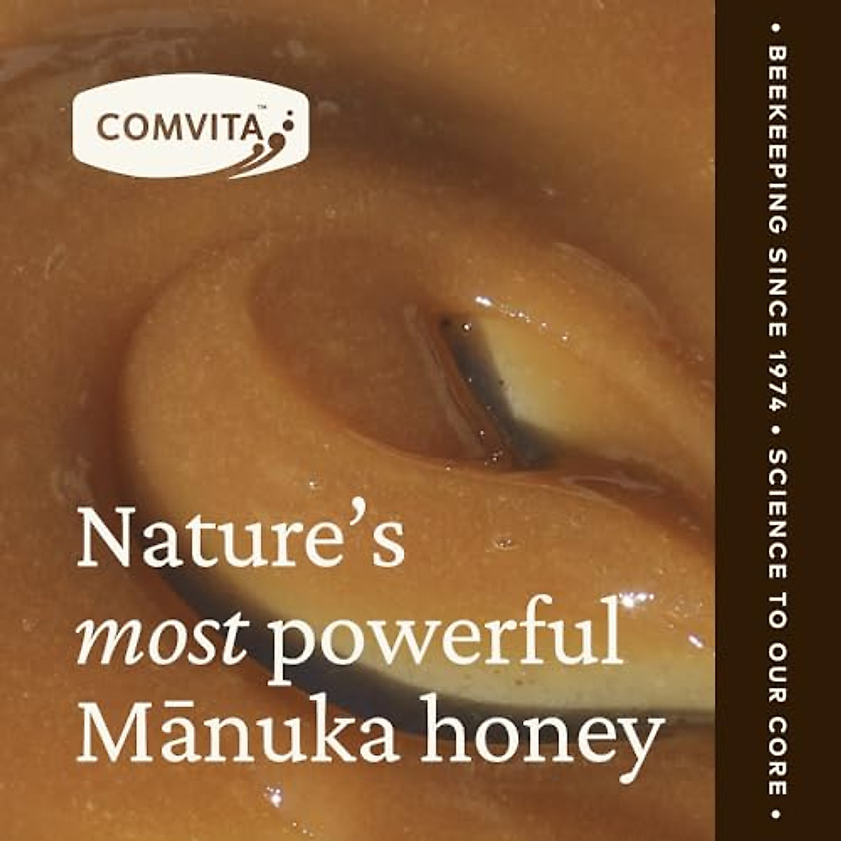Comvita Manuka Honey (UMF 15+, MGO 514+) New Zealand’s #1 Manuka Brand | Superfood for Gut & Immune Support | Raw, Wild, Non-GMO | 8.8 oz