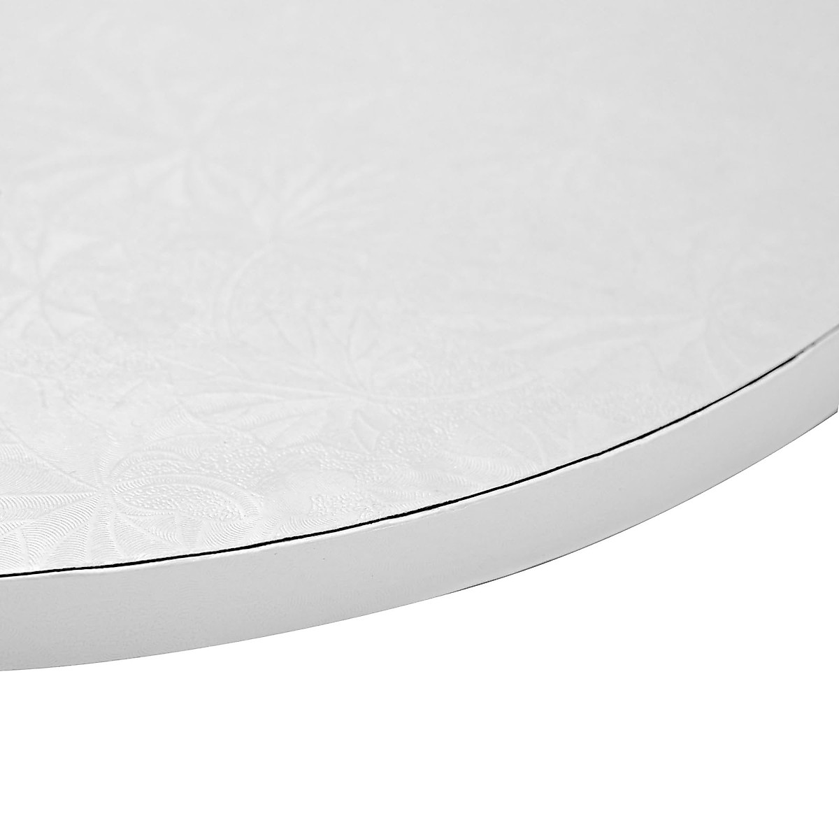 3 Pack 12-Inch Round Cake Drum Board Set, Round Boards for Baking Supplies, Desserts (0.5 Inches Thick)