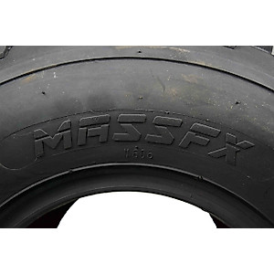 MASSFX Sport ATV Tire Set - Two Rear 20x11-9 - 4 Ply Rating - 1/2” Tread Depth - 20x11x9 (Two Pack)