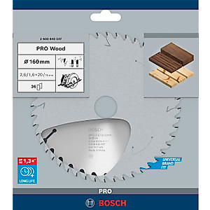 Bosch 2608640597 Circular Saw Blade"Top Precision" Opwoh 6.3inx20mm 36T