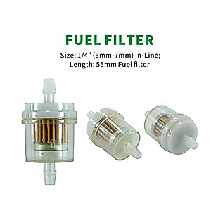 POSFLAG 753-04472 Auger Kit with 731-1033 Scraper Plate F6RTC Spark Plug Replaces MTD 735-04033, 735-04032, 731-0778, 731-0812 for Troy-Bilt Squall 210, 521, 721, 2100, 5521 21" Snow Throwers