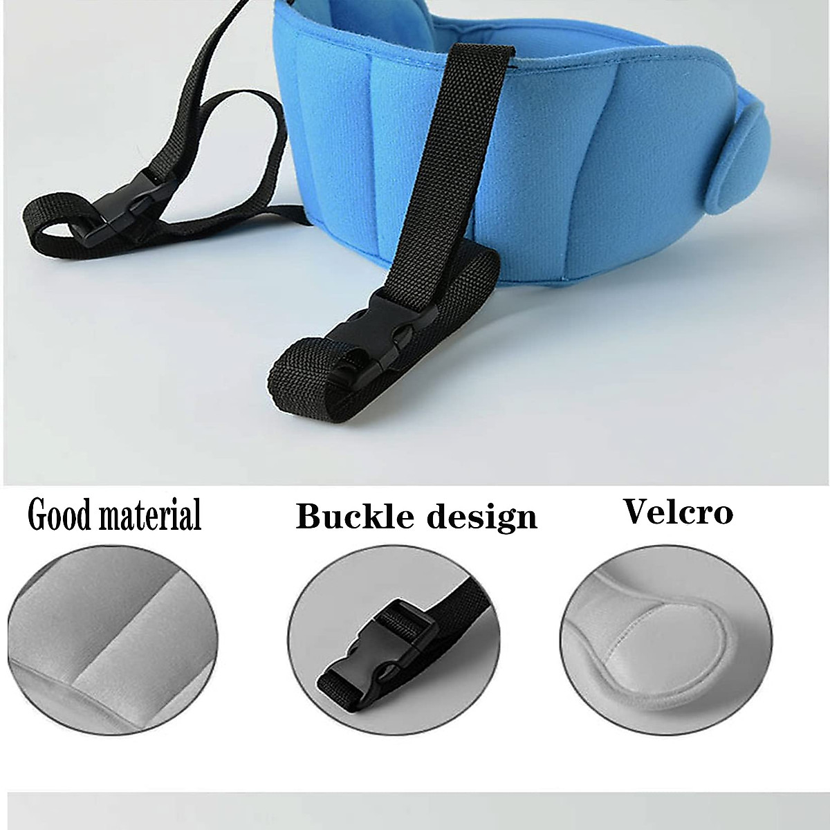 Baby seat Head Support Belt to Protect The Neck Brace, Comfortable Baby seat Shoulder Strap Cover Sleeping Solution