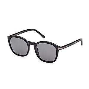 Tom Ford JAYSON FT 1020-N Shiny Black/Grey 52/21/145 unisex Sunglasses