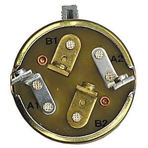 Buyers Products SW710 50 Amp Rotary Switch, Silver,Black