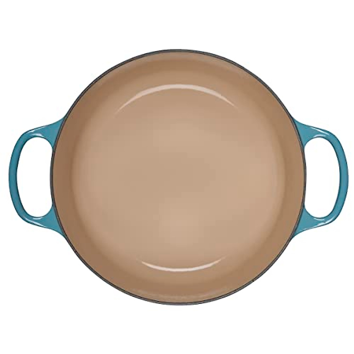 Le Creuset Signature Enameled Cast Iron Round Dutch Oven, 5.5qt., Caribbean