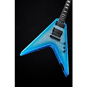 WestCreek CERBERUS Solid Body Electric Guitar, V Heavy Metal Guitar, Right Handed, Rounded End Frets, Bone Nut, Rosewood Fretboard, Mahogany Body