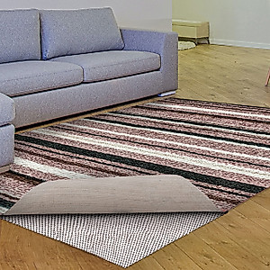 Nevlers Non Skid Rug Pad 8x10 ft | Extra Thick Rug Gripper | Premium Non Slip Rug Pads |White Runner Rug Pad |Reversible Area Rug Pad Gripper | Anti Slip Rug Pad |Customizable Rug Mats for Under Rugs