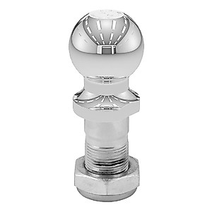 CURT 48820 Replacement 2-Inch Pintle Hitch Ball, 10,000 lbs, 1-1/4-Inch Shank Diameter