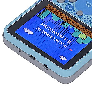 Hosi Handheld Game Console Color Screen Handheld Game Machine Multiple Easy Games for Kids