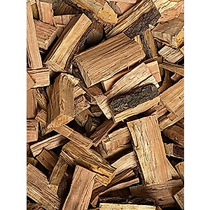 FPS Fox Peak Sampler Wood Smoking Chunks 20 Pounds with 5 pounds Each of Cherry, Hickory, Oak and Apple